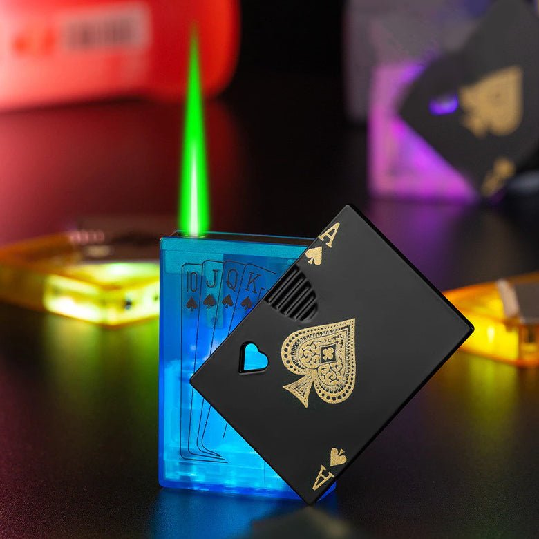 FLICKERFLARE™-GLOWING ACE LIGHTER – FlickerFlare