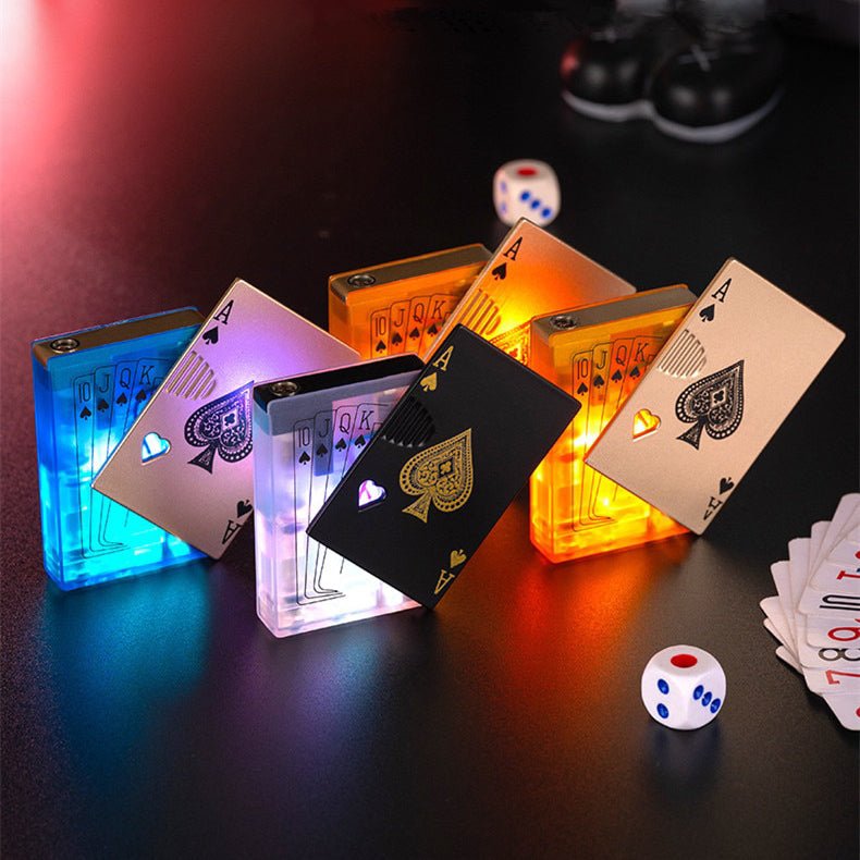 FLICKERFLARE™-GLOWING ACE LIGHTER – FlickerFlare